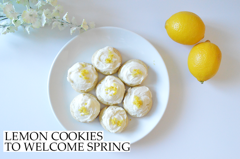 Lemon Cookies to Welcome Spring